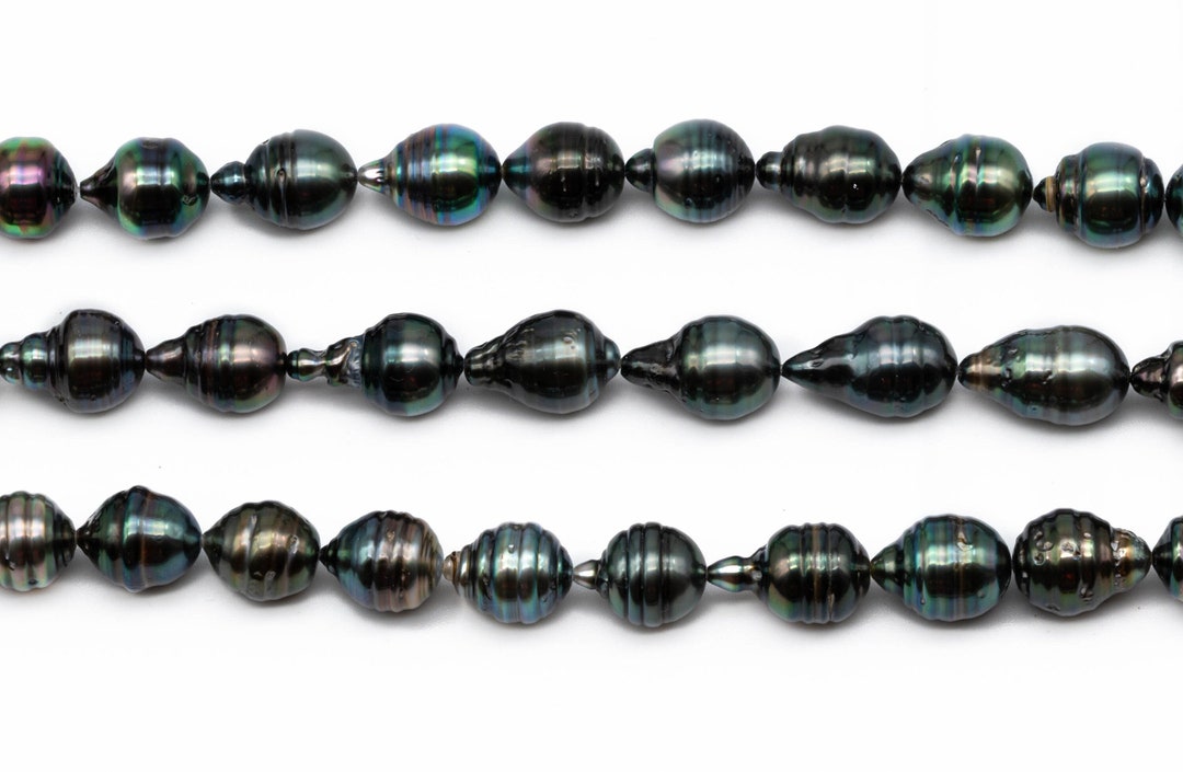 Circle Tahitian Pearl Teardrop Baroque With Very Nice Luster and ...