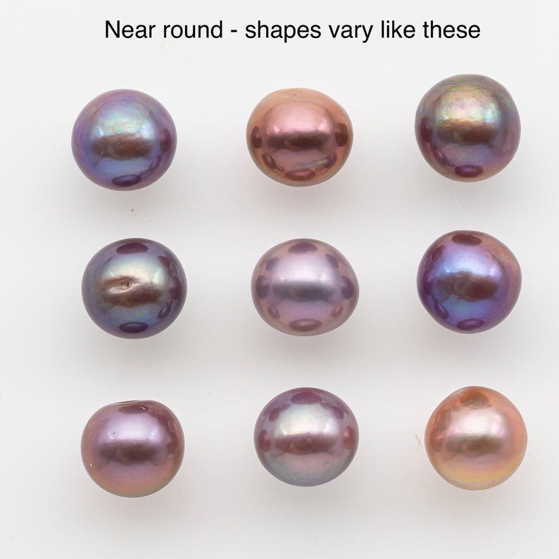 10-11mm Loose Edison Pearl, Freshwater Pearl in Natural Colors With ...