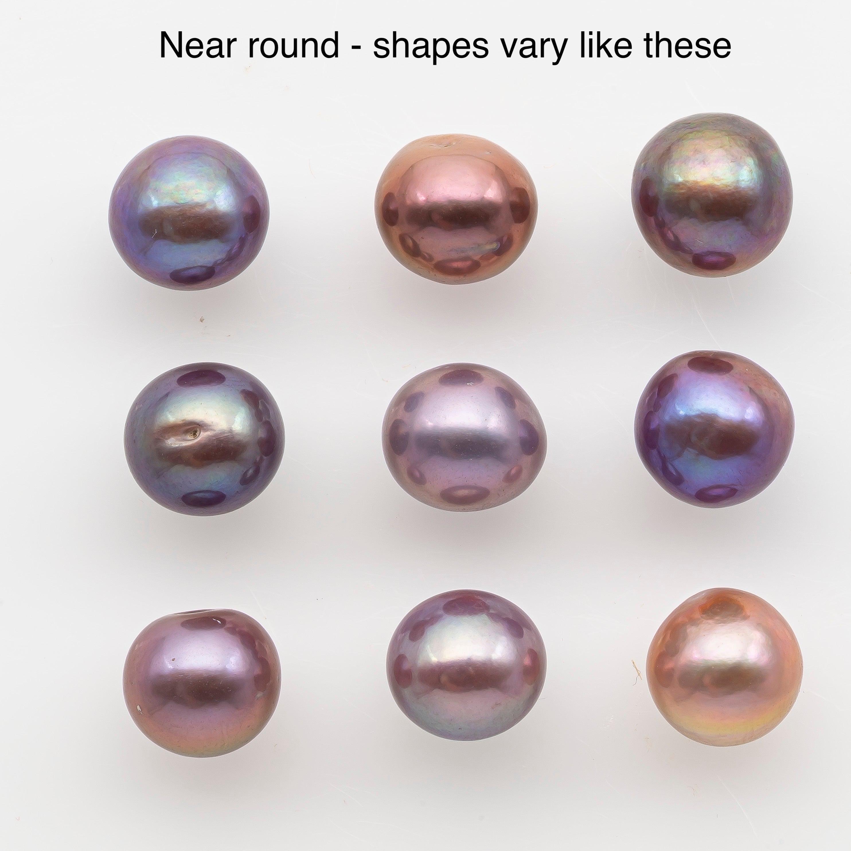 10-11mm Loose Edison Pearl, Freshwater Pearl in Natural Colors With ...