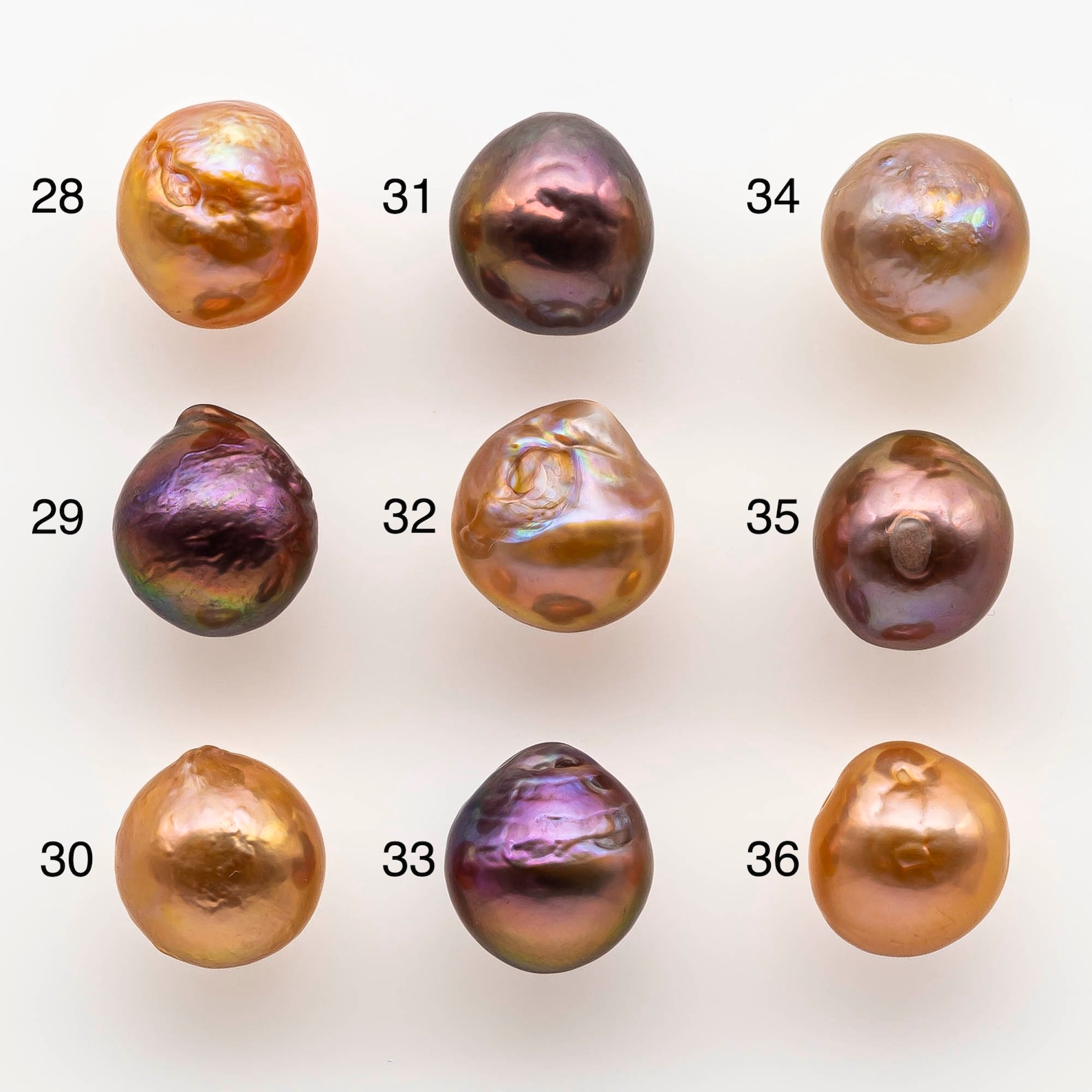 11-12mm Edison Pearl Near Round or Drop With Amazing Iridescence Luster ...