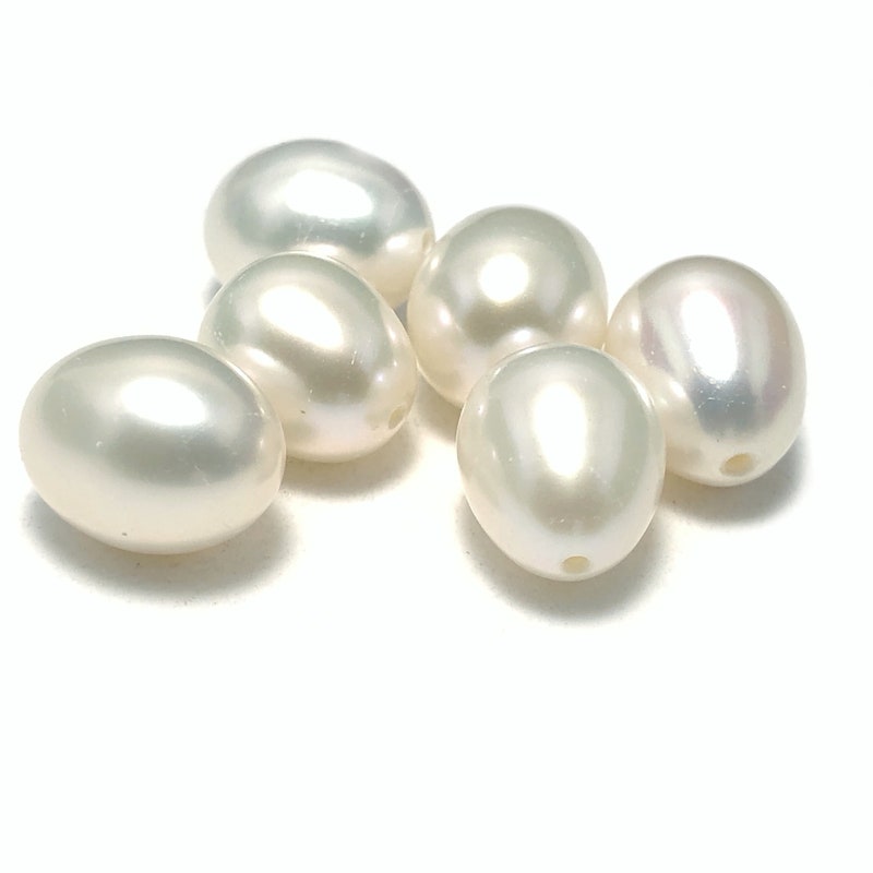 Half Drilled Pearl - Etsy