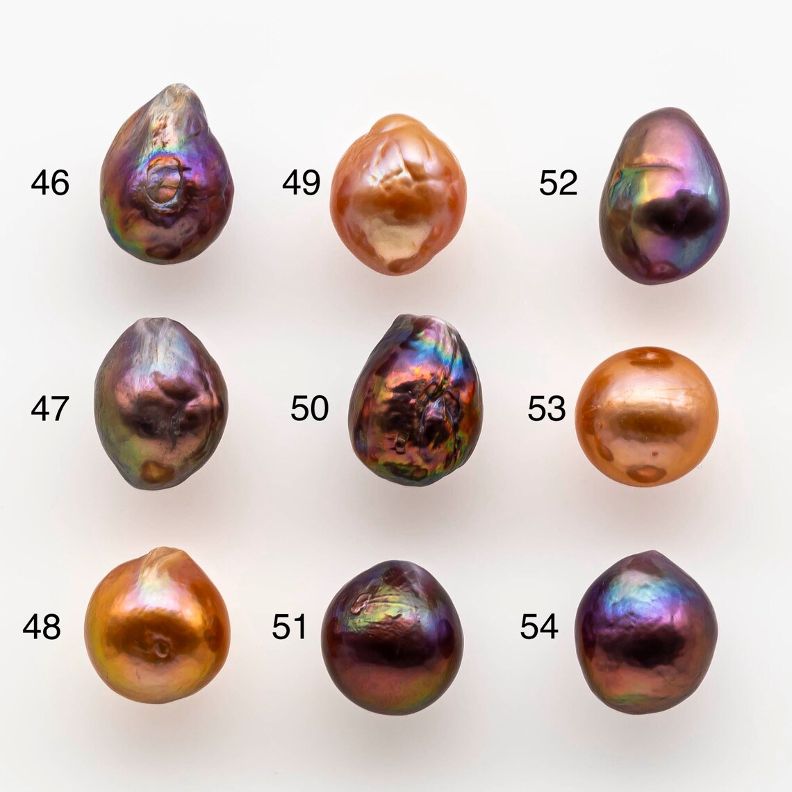11-12mm Edison Pearl Near Round or Drop With Amazing Iridescence Luster ...