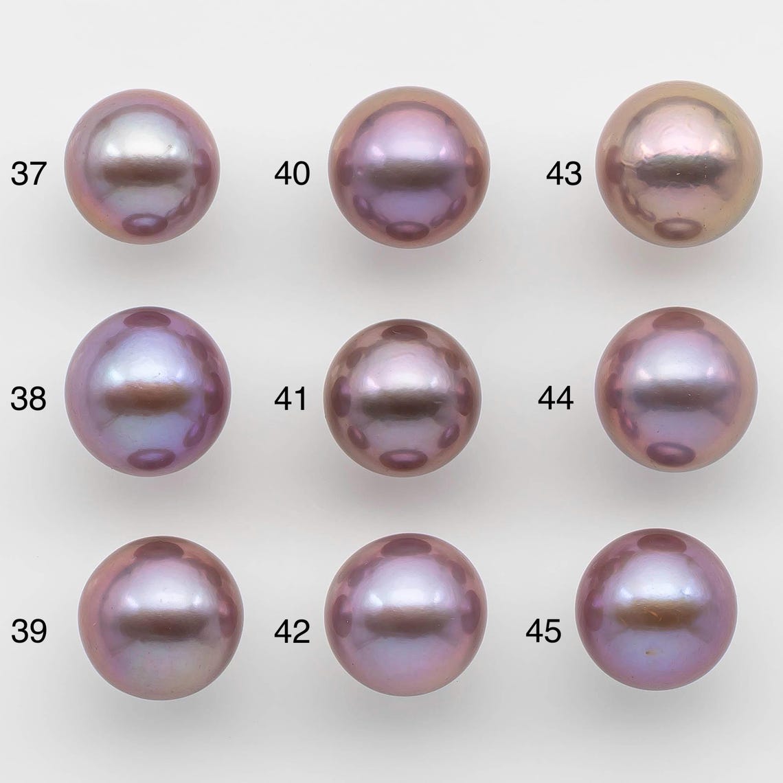 13-14mm Edison Pearl Round Natural Lavender Colors With High Luster ...