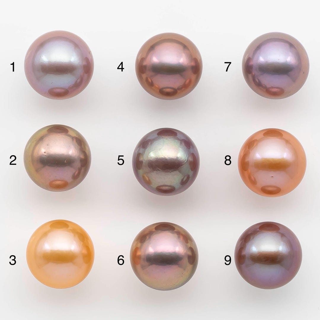 14-15mm Large Edison Pearl Round With High Luster and Natural Colors ...