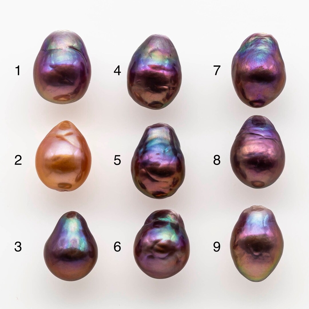 11-12mm Edison Pearl Drop With Amazing Luster and All Natural Color ...