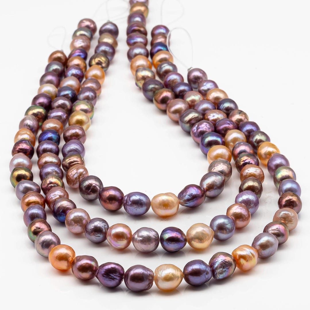 9-10mm Edison Pearl Strand With Amazing High Luster and All Natural ...