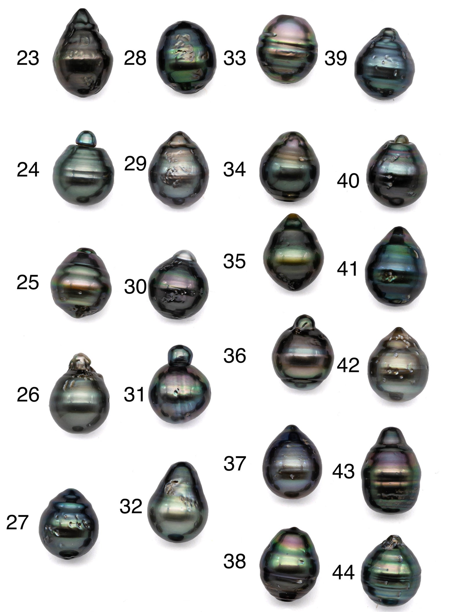 Single Baroque Tahitian Pearl Drop Natural Color Beautiful Luster and ...