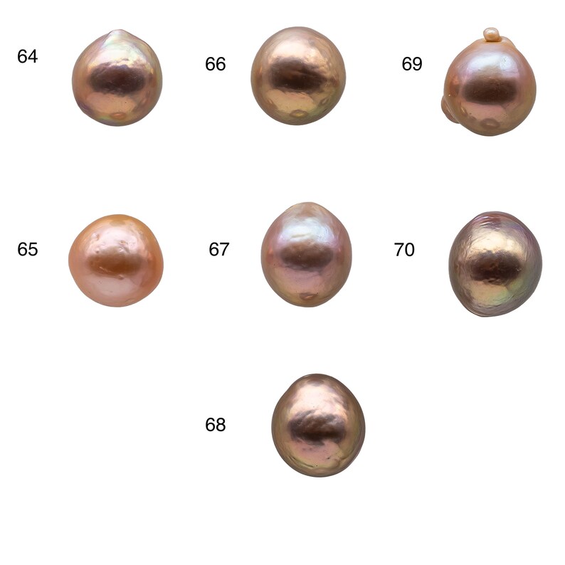 10-11mm Loose Edison Pearl With Very Nice Luster Undrilled Single Piece ...