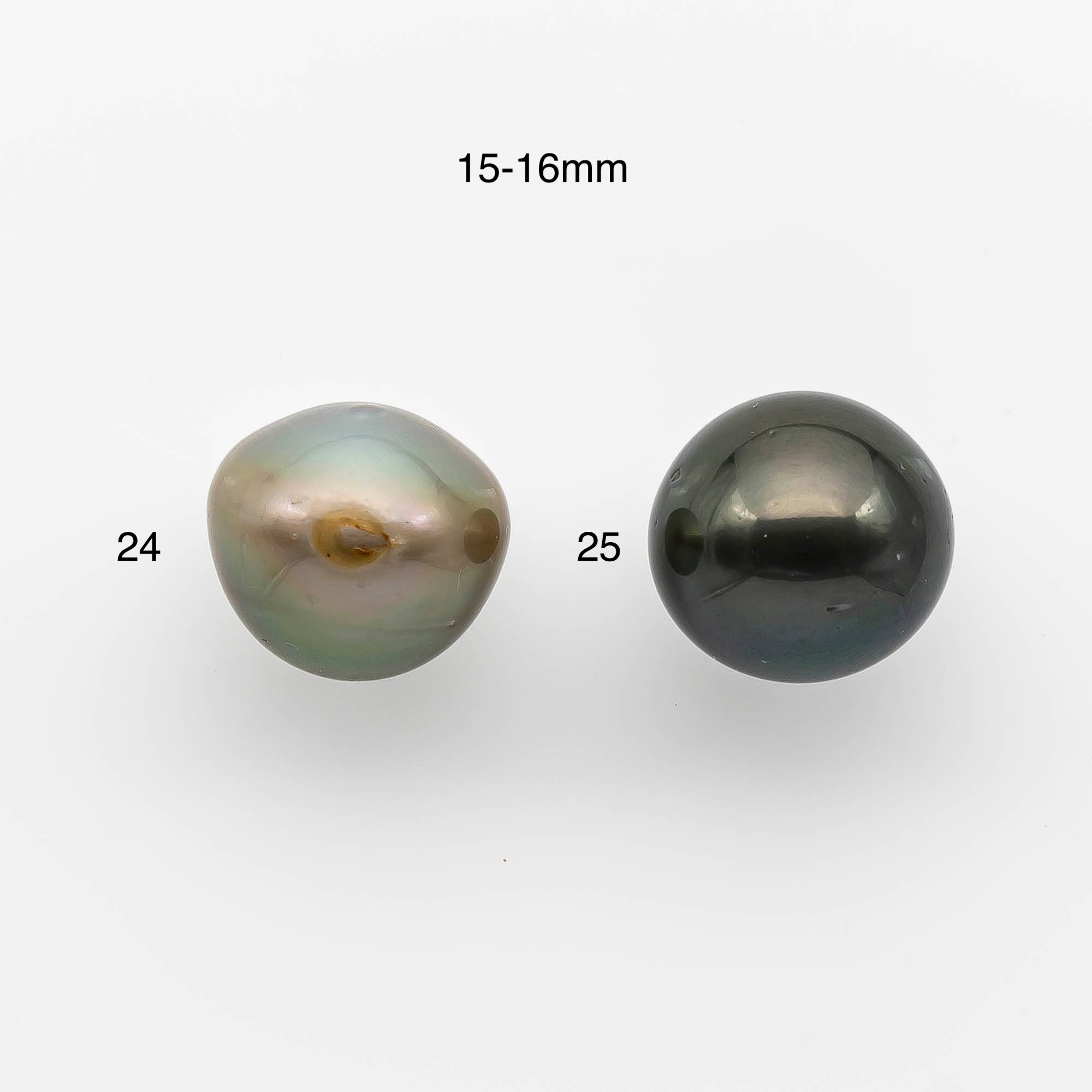11-16mm Tahitian Pearl With High Luster and Natural Color With Minor ...