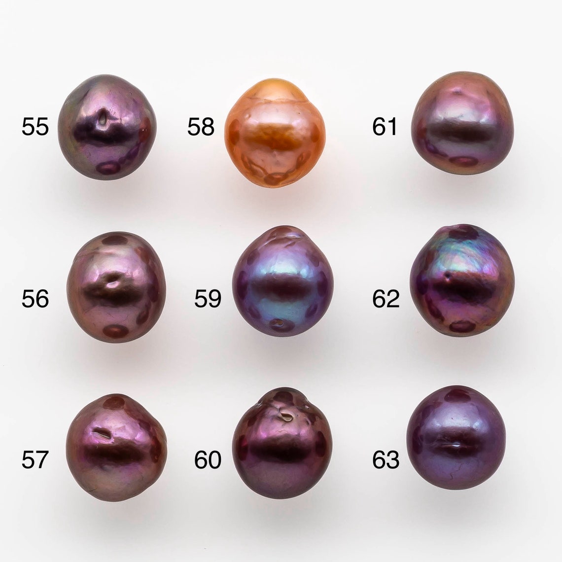 11-12mm Edison Pearl Drop With Blemishes, Amazing Luster and All ...