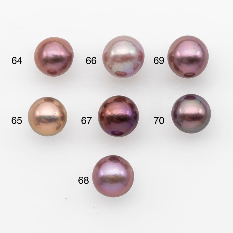 11-12mm Loose Edison Pearl, Freshwater Pearl in Natural Colors With ...