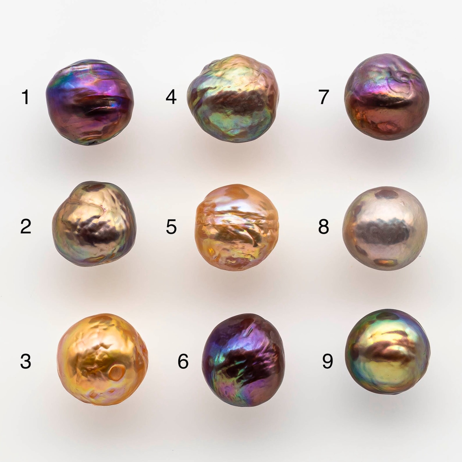 11-12mm Edison Pearl Near Round or Drop With Amazing Iridescence Luster ...