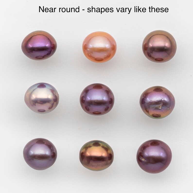 11-12mm Loose Edison Pearl, Freshwater Pearl in Natural Colors With ...