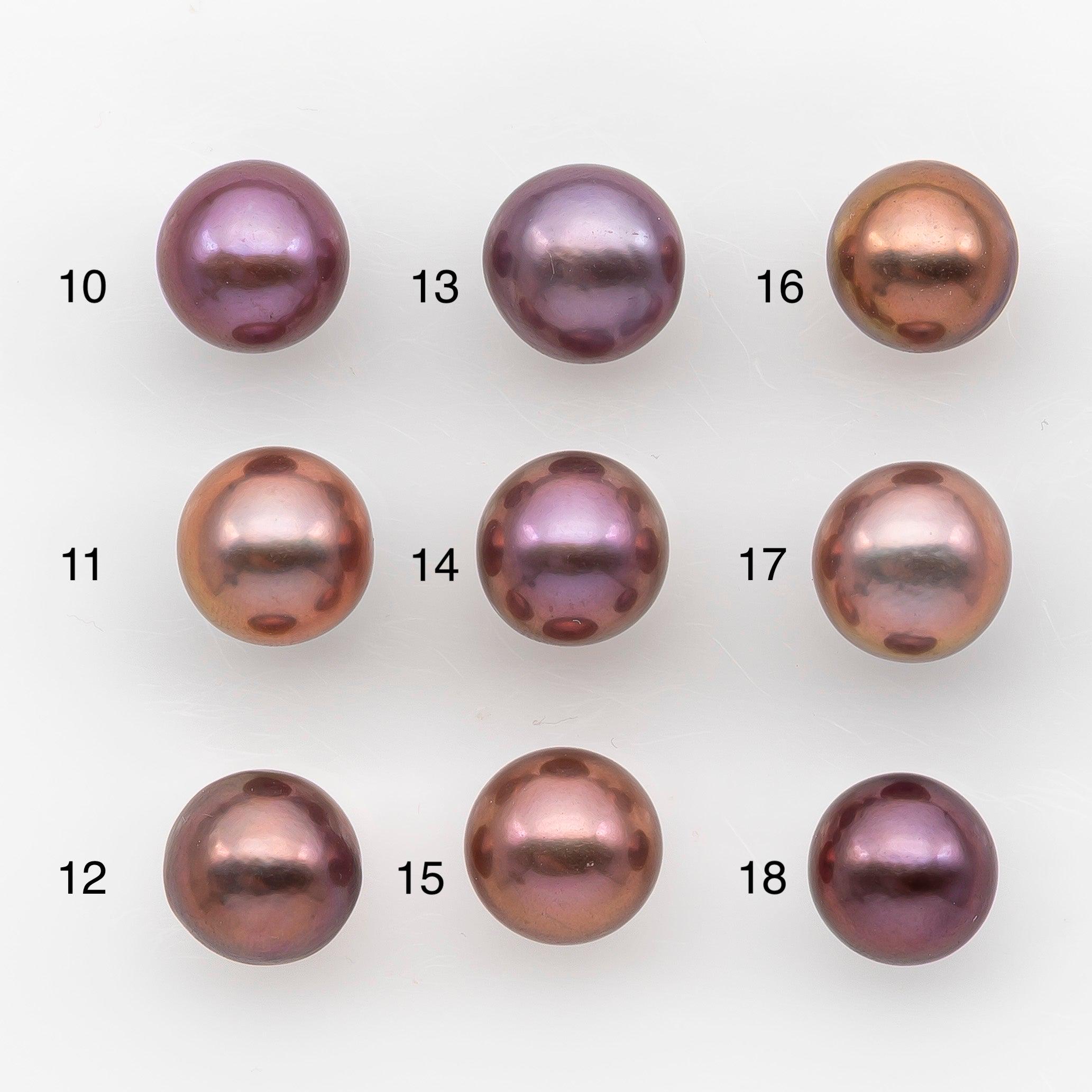 11-12mm Loose Edison Pearl, Freshwater Pearl in Natural Colors With ...