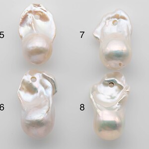 13-22mm Baroque Pearl Large Hole Top Drilled With High Luster, Single ...