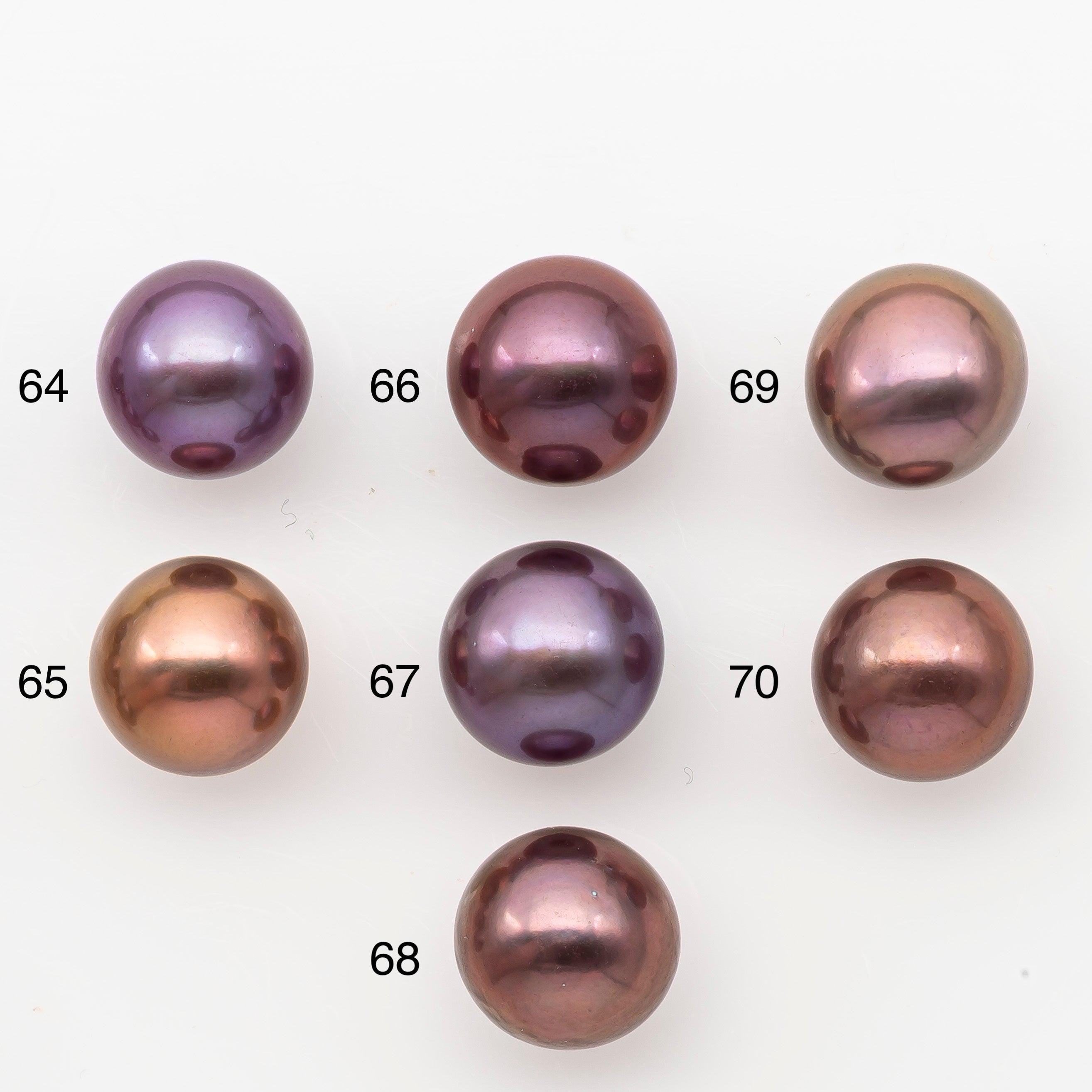 12-13mm Loose Edison Pearl, Freshwater Pearl in Natural Colors With ...