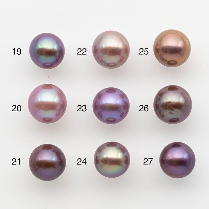 10-11mm Loose Edison Pearl, Freshwater Pearl in Natural Colors With ...