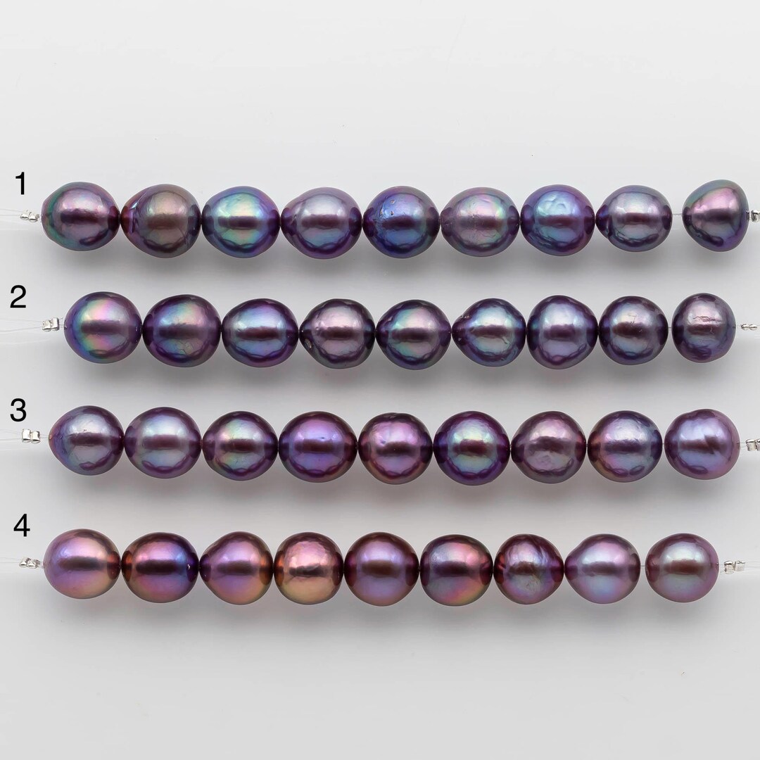 11-12mm Edison Pearl in Natural Color and High Lusters in Short Strand ...