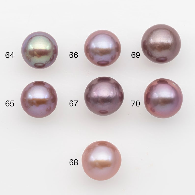 10-11mm Loose Edison Pearl, Freshwater Pearl in Natural Colors With ...