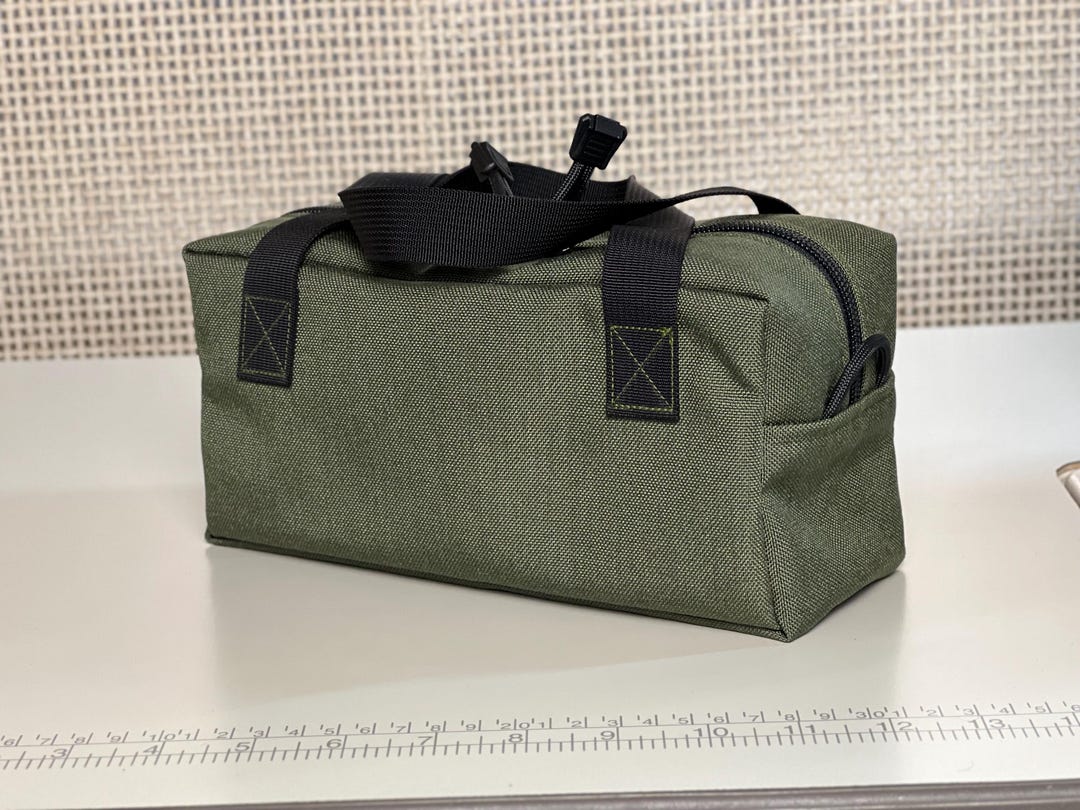 Mini Tool Bag / Toiletries Pouch W/ Handles Olive 1000d Cordura ...