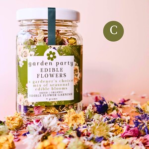 Dried Edible Flower Sprinkles | Edible Confetti for Food Decor ...