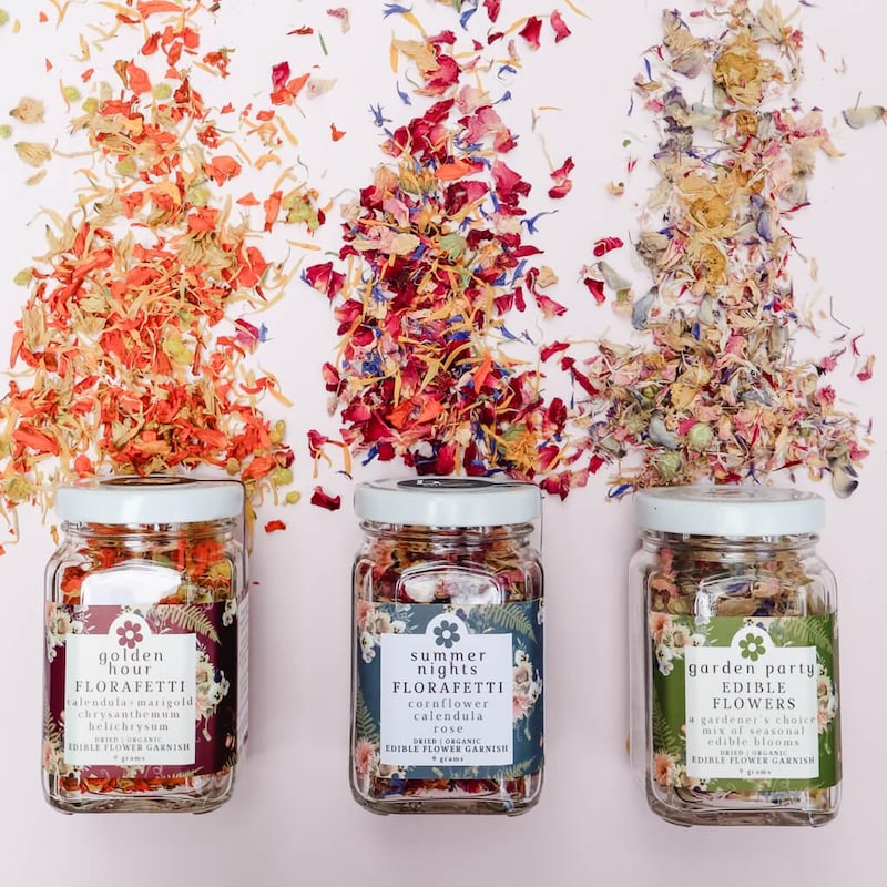 Sprinkles Edible Flowers - Etsy