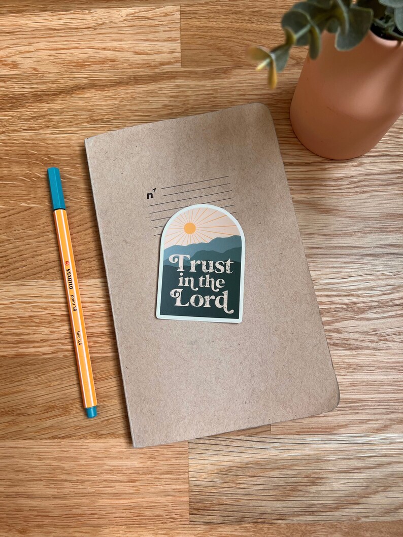 Trust in the Lord Sticker | Vinyl Weatherproof Decal | 2022 LDS Youth ...