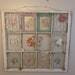 Vintage 12 Paned Decorated Window - Etsy