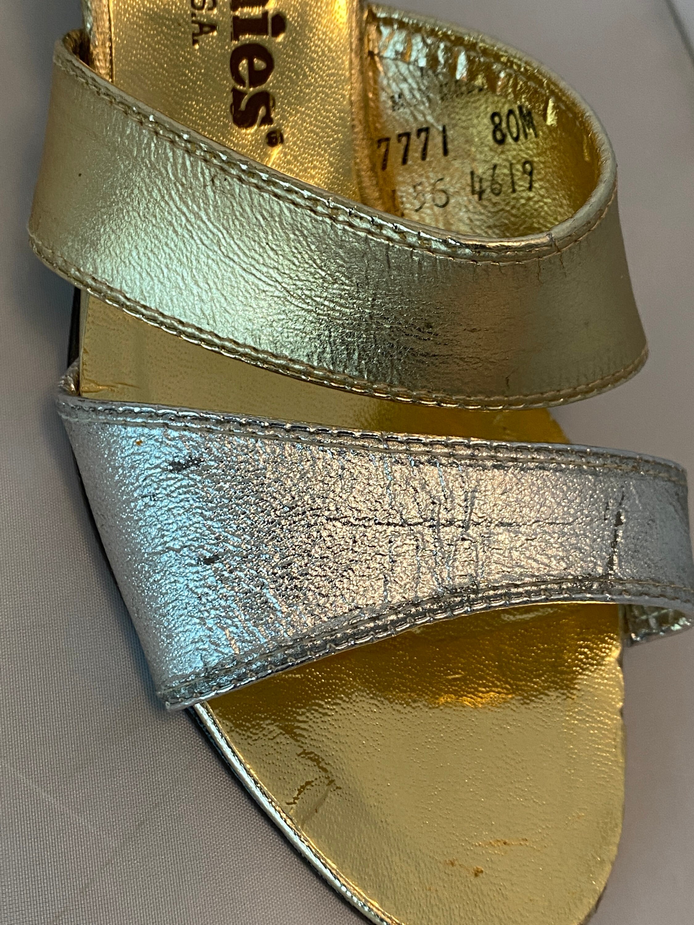 Vintage Oomphies Slip on Heels - Etsy