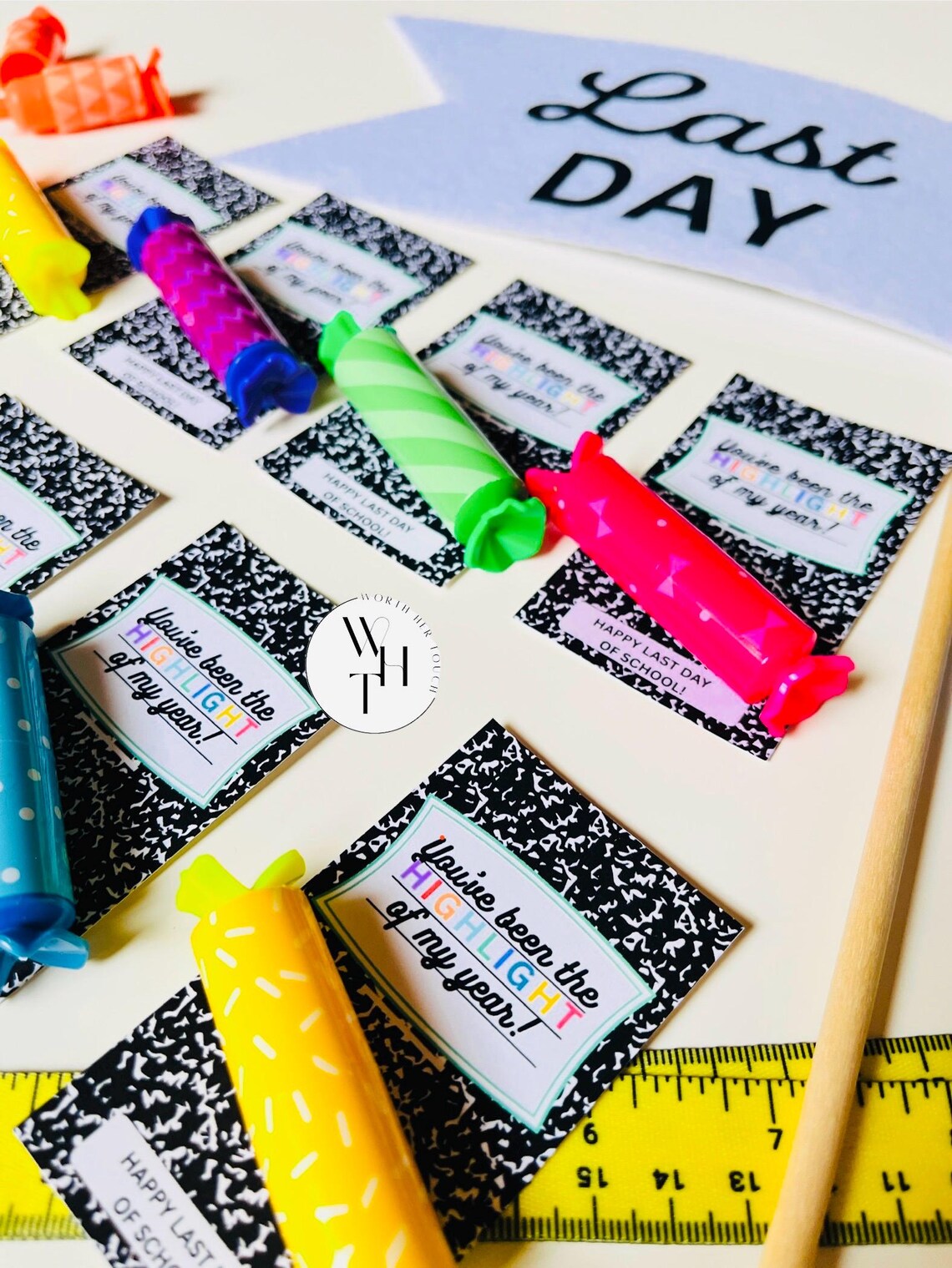 Set of 25 End of the School Year Gift for Students | Highlighters ...