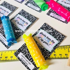 End of Year Student Gift |set of 25 Highlighters - Etsy