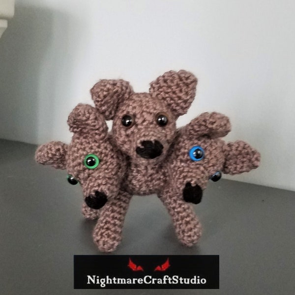 Cerberus Plush - Etsy