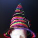 Rave Wizard Neon Color Crocheted Hat - Etsy
