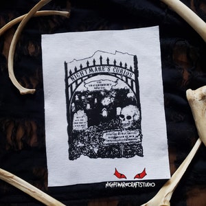 Graverobber's Special - Antique-look Advertising Screenprinted Cloth Patch - Etsy