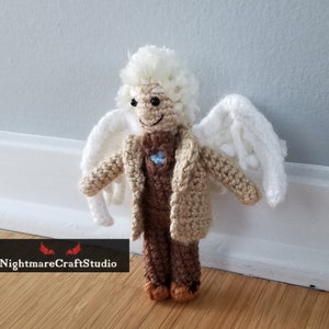 Aziraphale - Good Omens Inspired Crochet Doll Pattern - Etsy