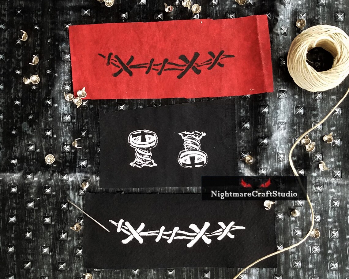 Stitches and Bolts Frankenstein Monster Zombie Jacket Sew-on - Etsy