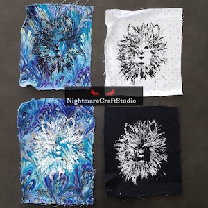 Misfit Collection of Screenprinted Cloth Sew-on Patches - Etsy