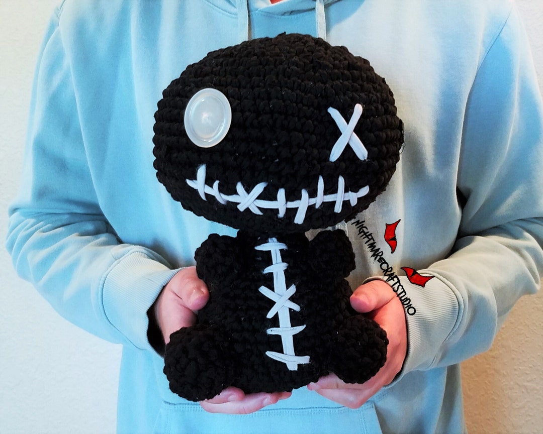 Big T-shirt Yarn Voodoo Doll Crochet Plush - Etsy