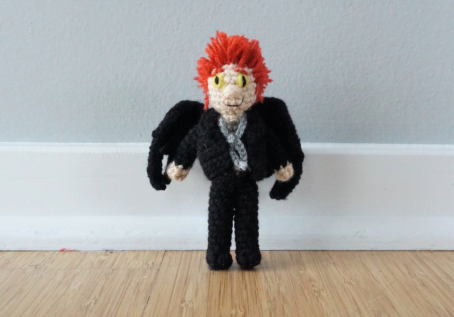 Crowley Good Omens Inspired Crochet Doll Pattern | Etsy