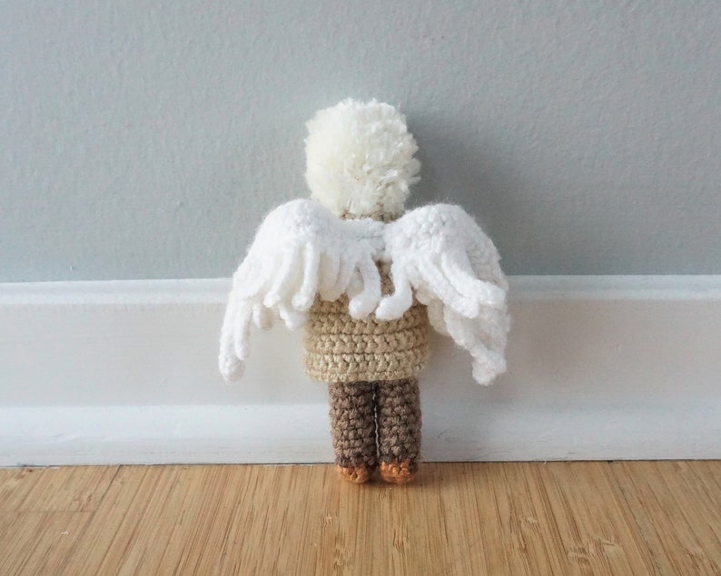 Aziraphale Good Omens Inspired Crochet Doll Pattern | Etsy