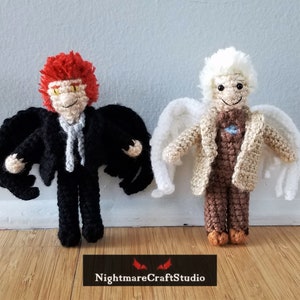 Crowley - Good Omens Inspired Crochet Doll Pattern - Etsy