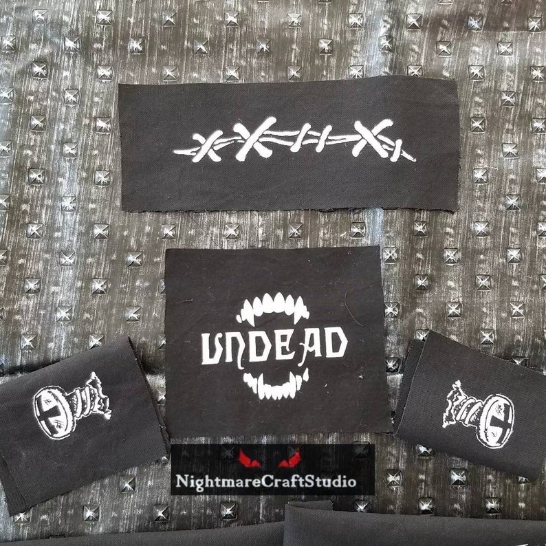 Stitches and Bolts Frankenstein Monster Zombie Jacket Sew-on - Etsy