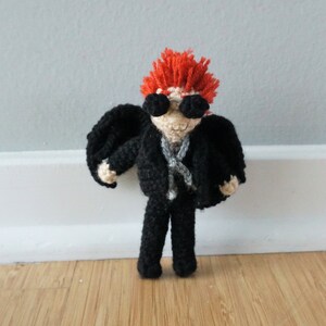 Crowley - Good Omens Inspired Crochet Doll Pattern - Etsy