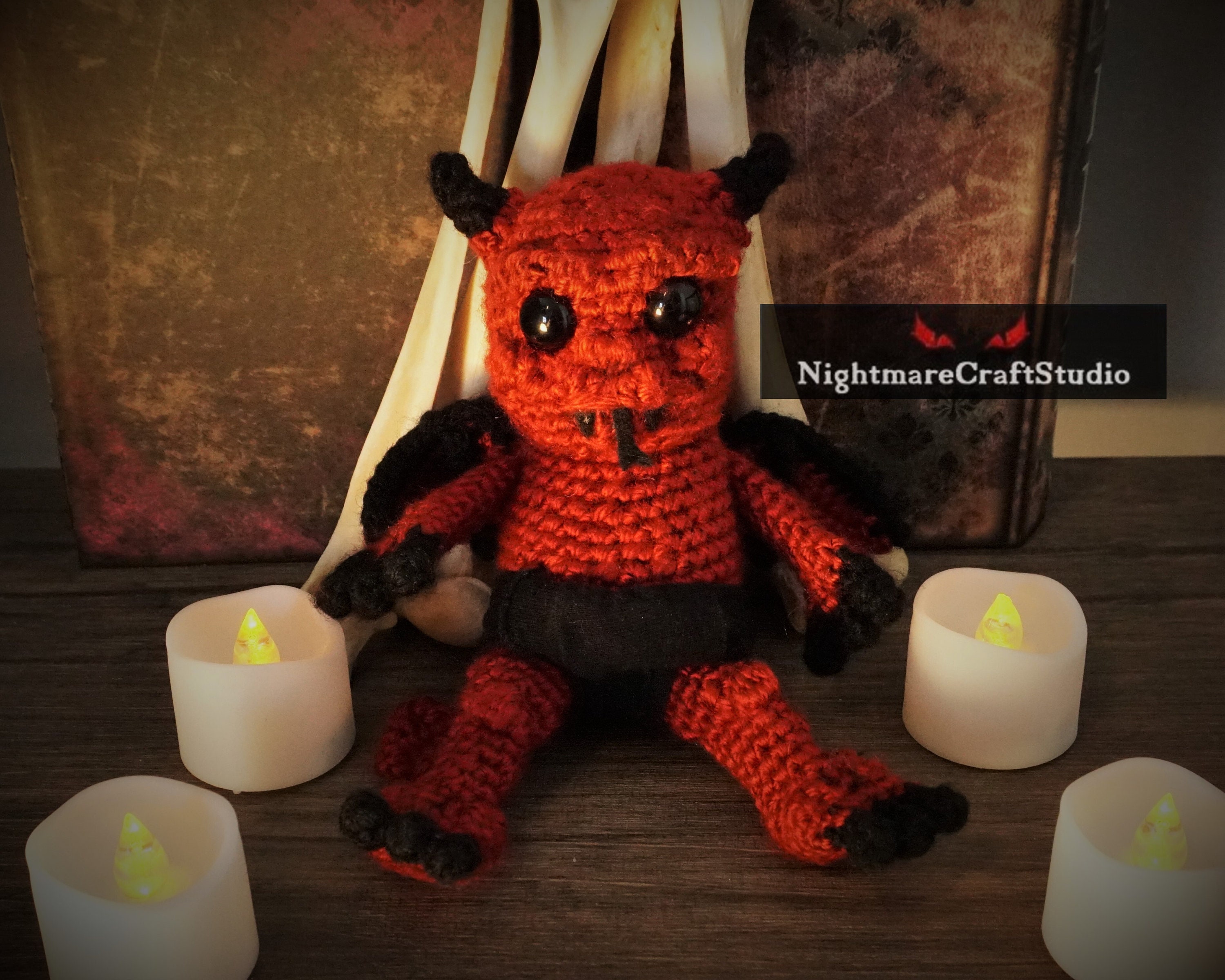 Baby Demon Crochet/amigurumi Pattern - Etsy