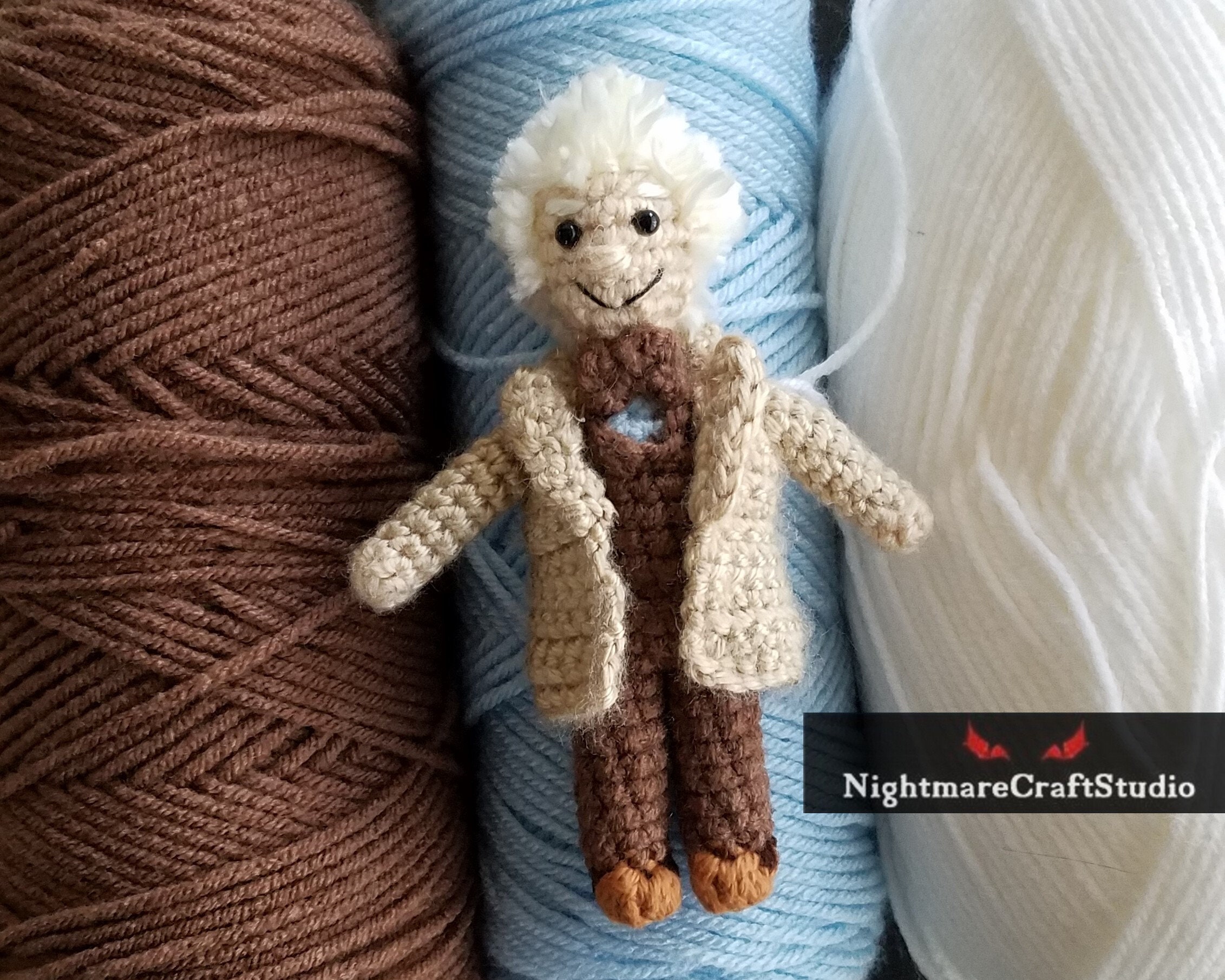 Aziraphale Good Omens Inspired Crochet Doll Pattern - Etsy