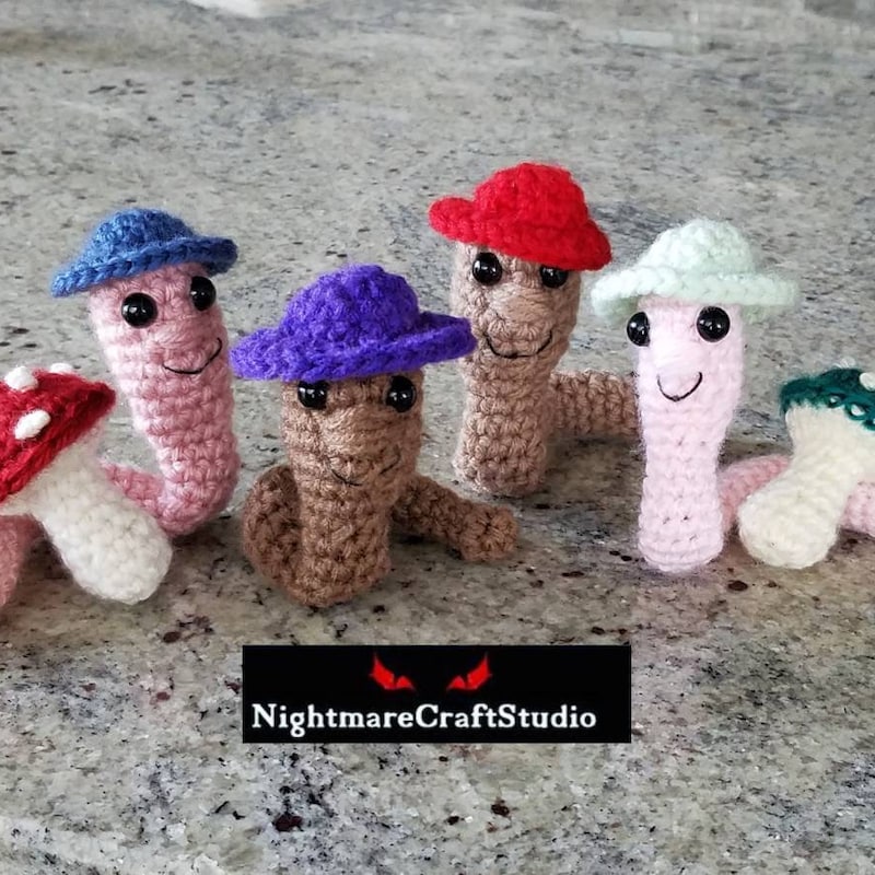 Marcus the Worm Plush - Etsy