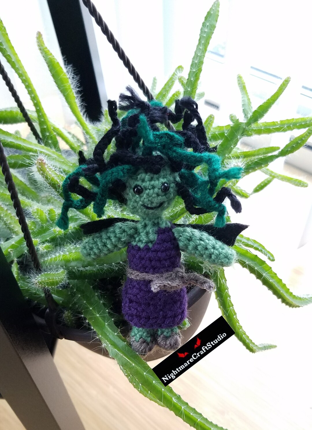 Mini Medusa Crochet Pattern - Etsy