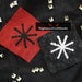 Chaos Star Screenprinted Cloth Patch - Etsy