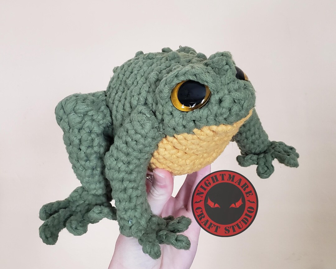 Giant Toad Realistic Detailed Crochet Amigurumi Plush - Etsy