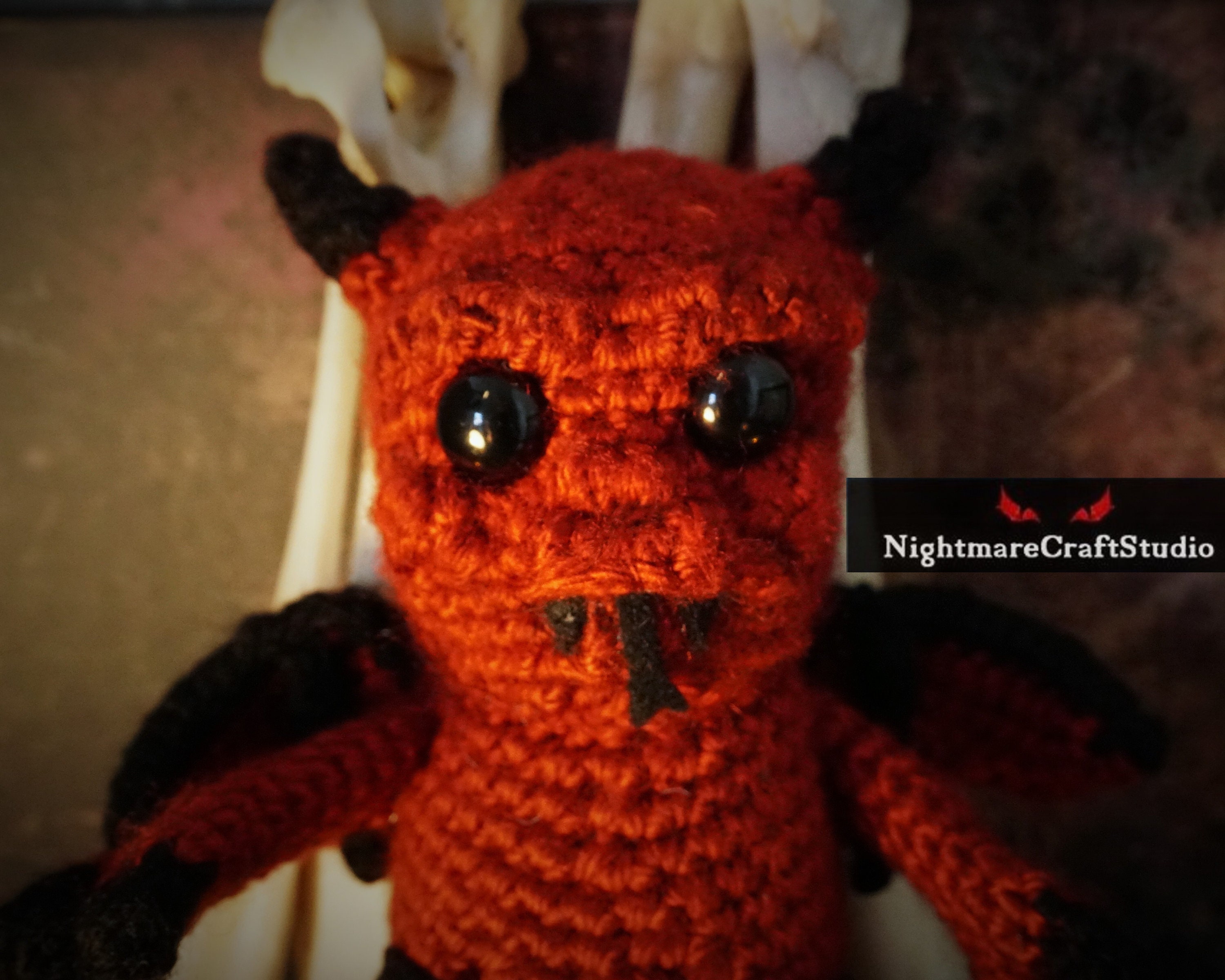 Baby Demon Crochet/amigurumi Pattern - Etsy